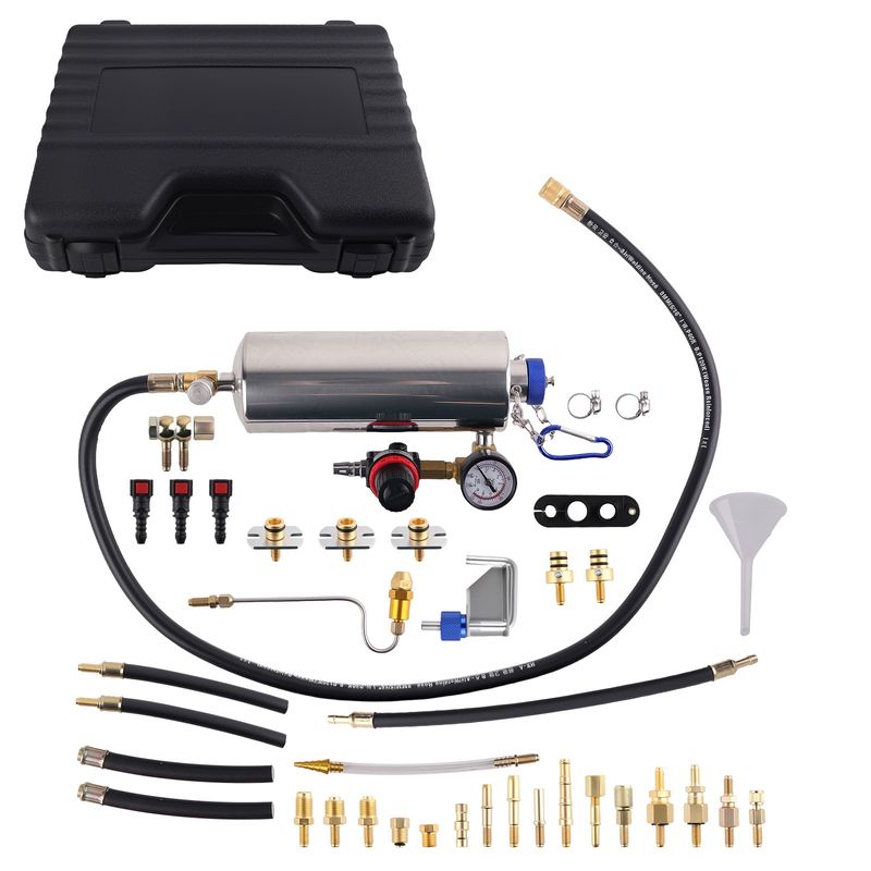 Automotive Non-Dismantle Fuel Injector Cleaner Kit Fuel System Cleaning ...