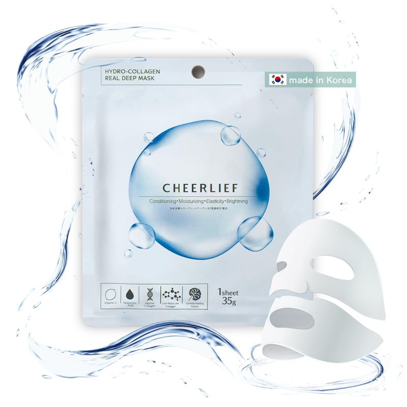 CHEERLIEF Water Light Skin Mask, Highly Concentrated Essence, 1.2 oz ...