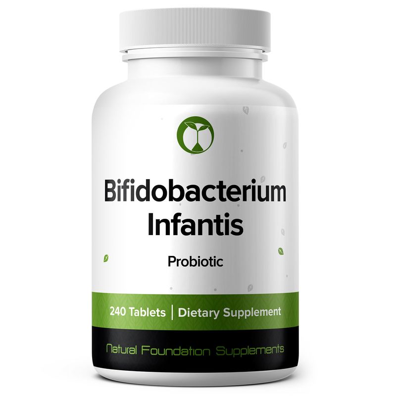 Bifidobacterium Infantis Probiotic Supplement 240 Tablets 3 Billion CFU ...