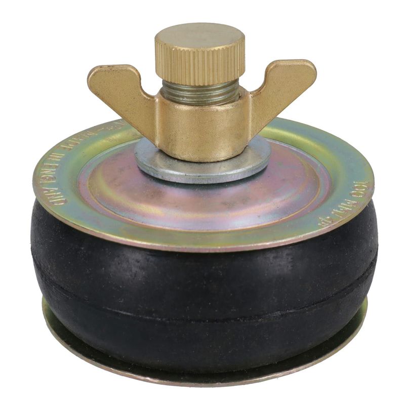 Steel Drain Test Pipe Bung/Plug 4" (100mm) Plumbing Stop Tube Blanking ...