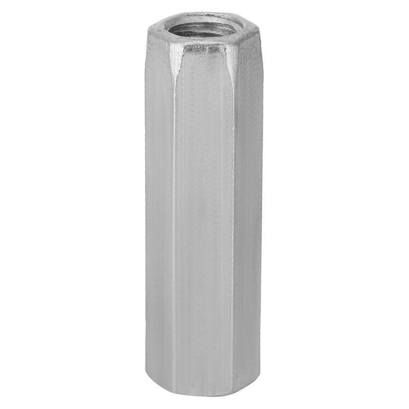 Yosoo Health Gear M10 Hex Coupling Nut, Zinc Plated Long Rod Coupling ...