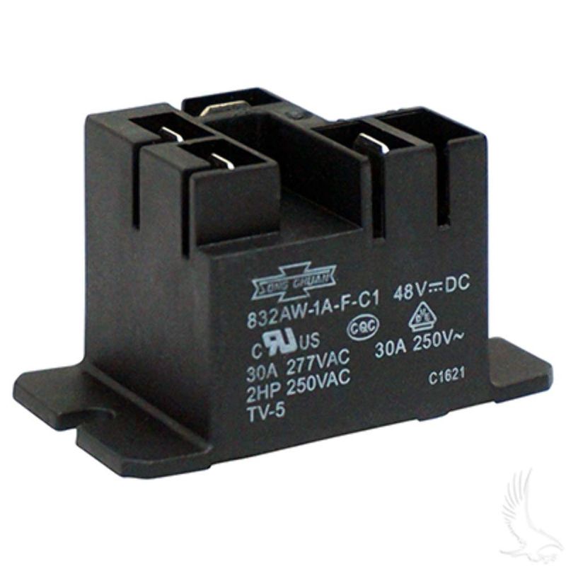 48V Club Car PowerDrive Golf Cart Charger Relay - EveryMarket