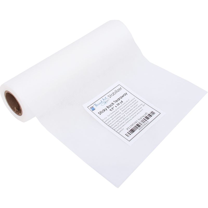 Threadart Tearaway Embroidery Stabilizer | 1.6 oz Medium Weight | 8" x ...