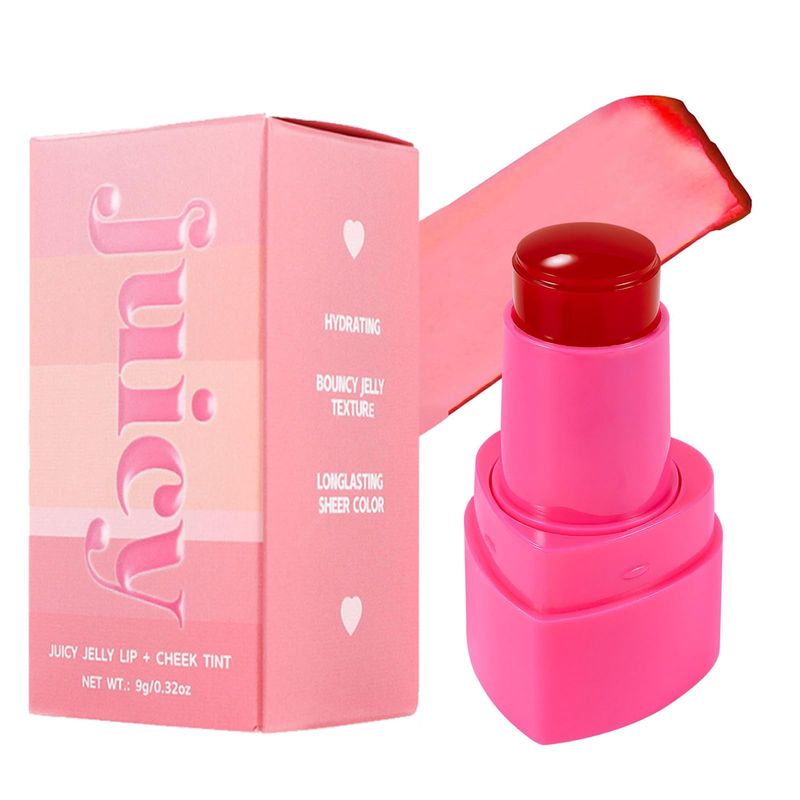 Jelly Blush Stick, Blushers for Cheeks Make Up, Pink Blusher Liquid ...