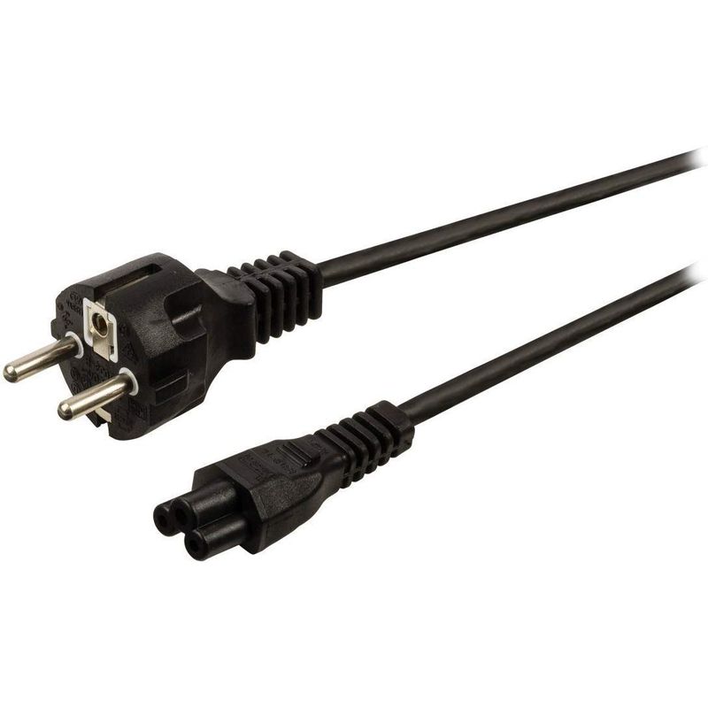StarTech.com 2 m Laptop Ladekabel, EU Schuko auf C5, 2,5A 250V, 18AWG ...