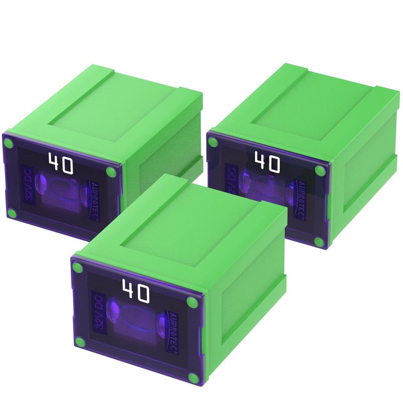 AUPROTEC JCASE Low Profile Cartridge Fuses Female OTO JLP pacific fuse ...