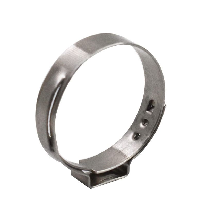 raseparter 1 Inch All Stainless Steel Pinch Clamps Rings 50 PCS Pinch ...