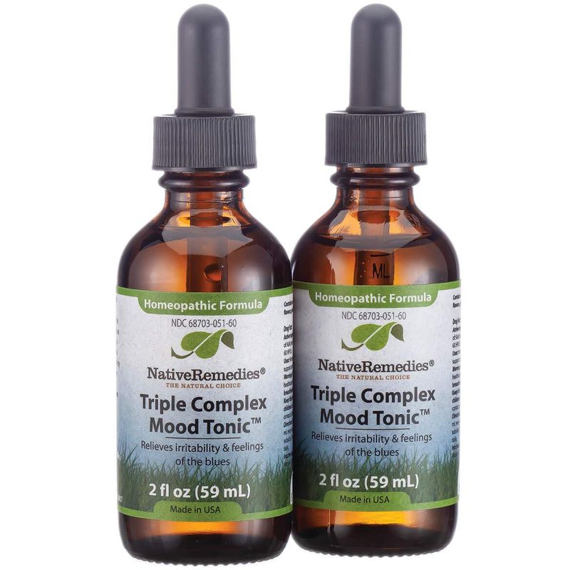 Native Remedies Triple Complex Mood Tonic Relieves Irritability and ...