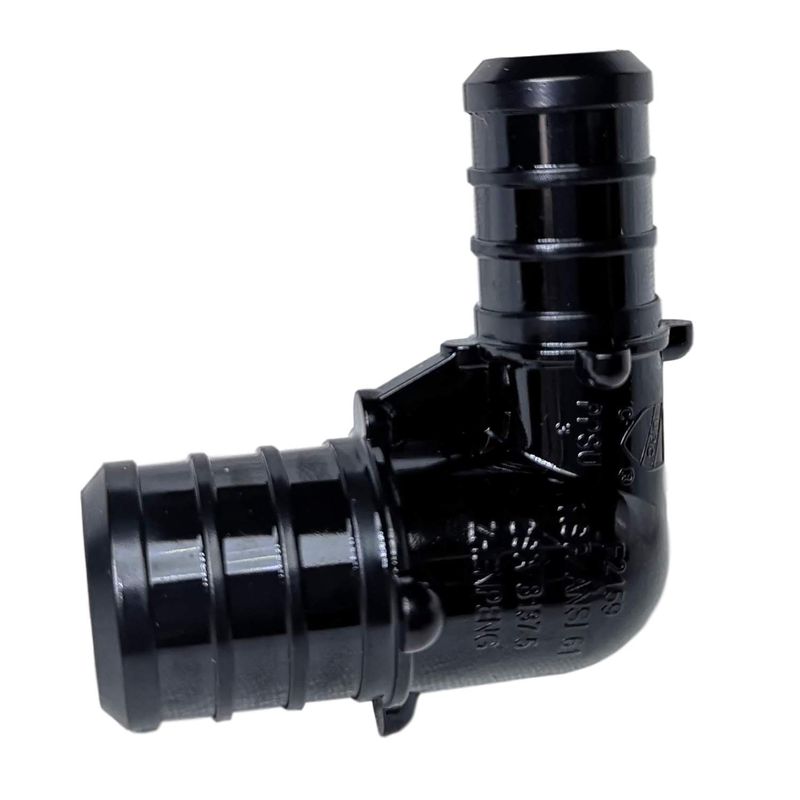 50 Pieces XFITTING 3/4" X 1/2" Pex Elbow Poly Alloy Elbow, Plastic ...