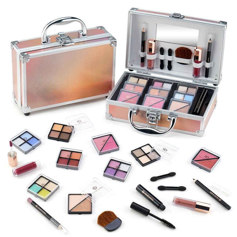 Color Nymph Beginner Makeup Kits For Teens With Train Case Included ...