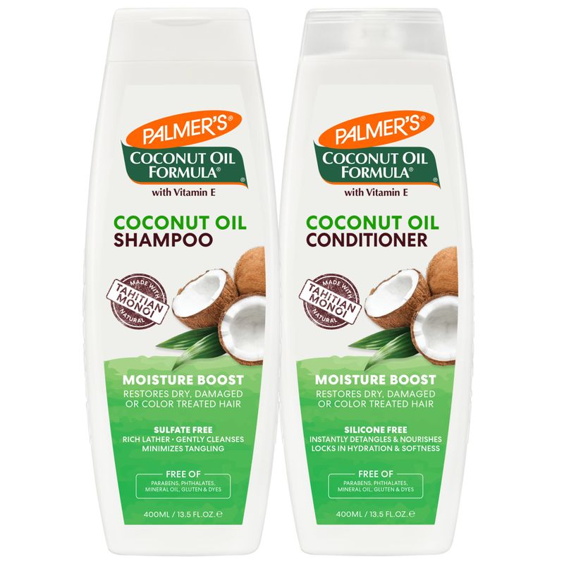 Palmer's Coconut Oil Formula Moisture Boost Shampoo & Conditioner ...