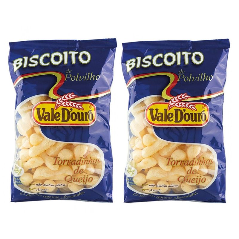 VALE D'OURO Biscoito de Polvilho Queijo 100 gr. - GLUTEN FREE - 2 PACK - Online Marketplace ...