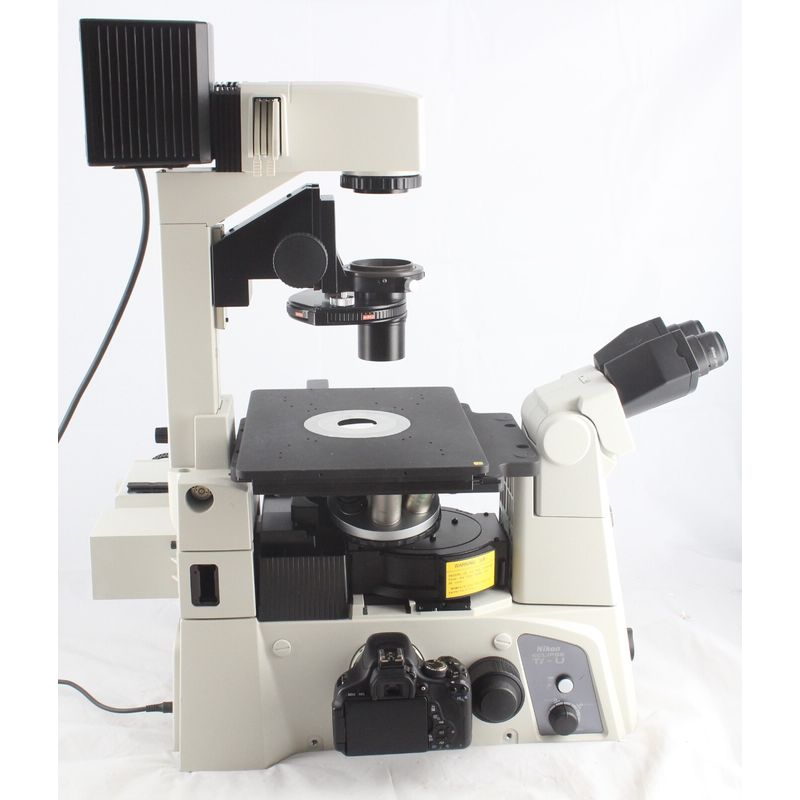 Nikon AI DSLR Camera Adapter for Nikon TE2000 Ti-U Ti-S Microscope Side ...