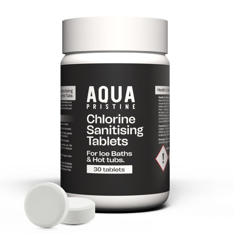 Aqua Pristine Chlorine Tablets for Ice Bath & Hot Tub Cleaner | Fast ...