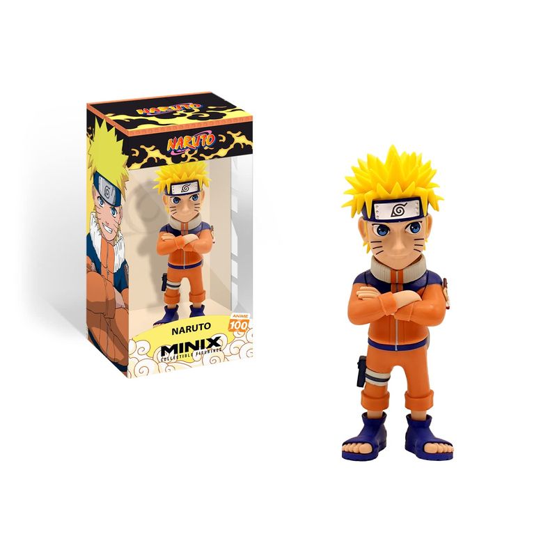 MINIX Bandai Naruto Uzumaki Model | Collectable Naruto Figure | Bandai ...