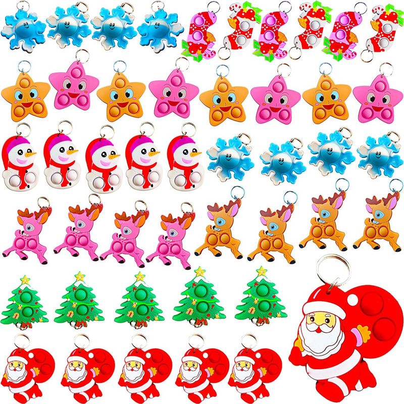 Mini Fish Bubble Pop Fidget Toys Assorted Colors 30 Pack 30 Pack Mini ...
