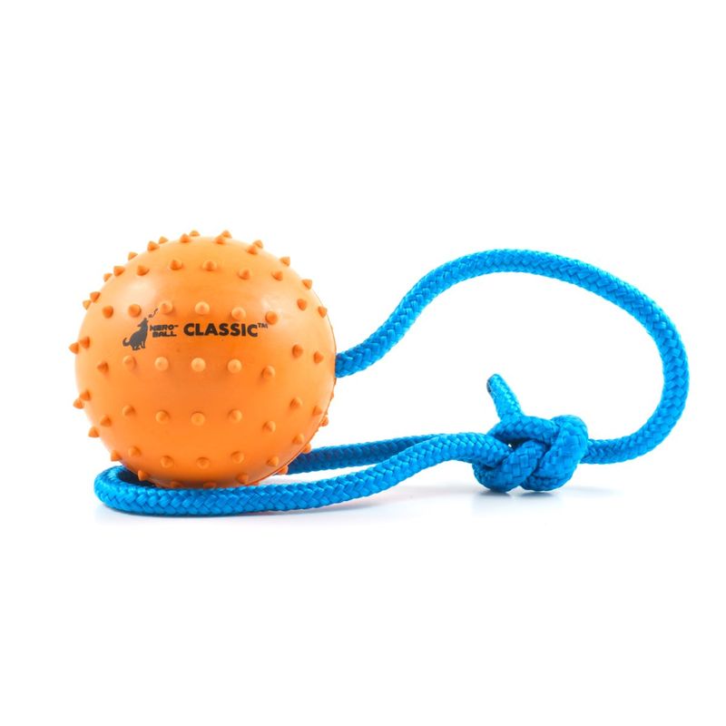 The Nero Ball Classic TM - K-9 Ball On a Rope Reward and Exercise ...