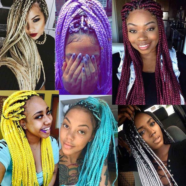 Jumbo Cornrows With Extensions