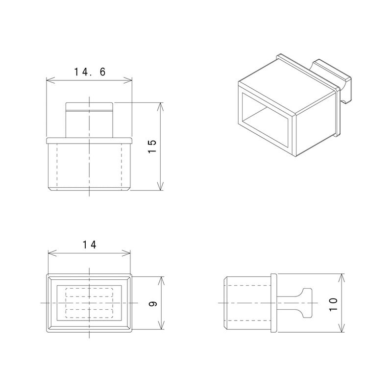tekunobeinzu Fiber-Optic/Speed Transmission Transceiver SFP CAGE FOR ...