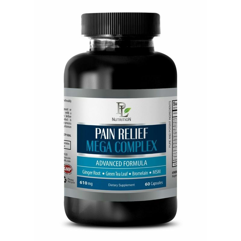 pain killer - PAIN RELIEF MEGA COMPLEX 610MG - muscle relax 1 Bottle 60 ...