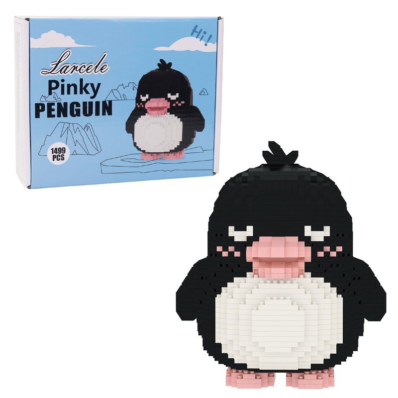 Larcele Micro Building Blocks Animal Set, DIY Mini 3D Building Toy ...