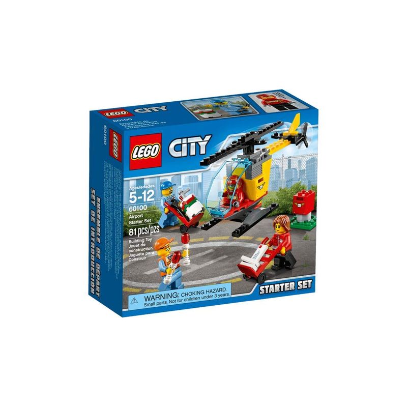 LEGO City Airport 60100 Airport Starter Set Building Kit (81 Piece ...