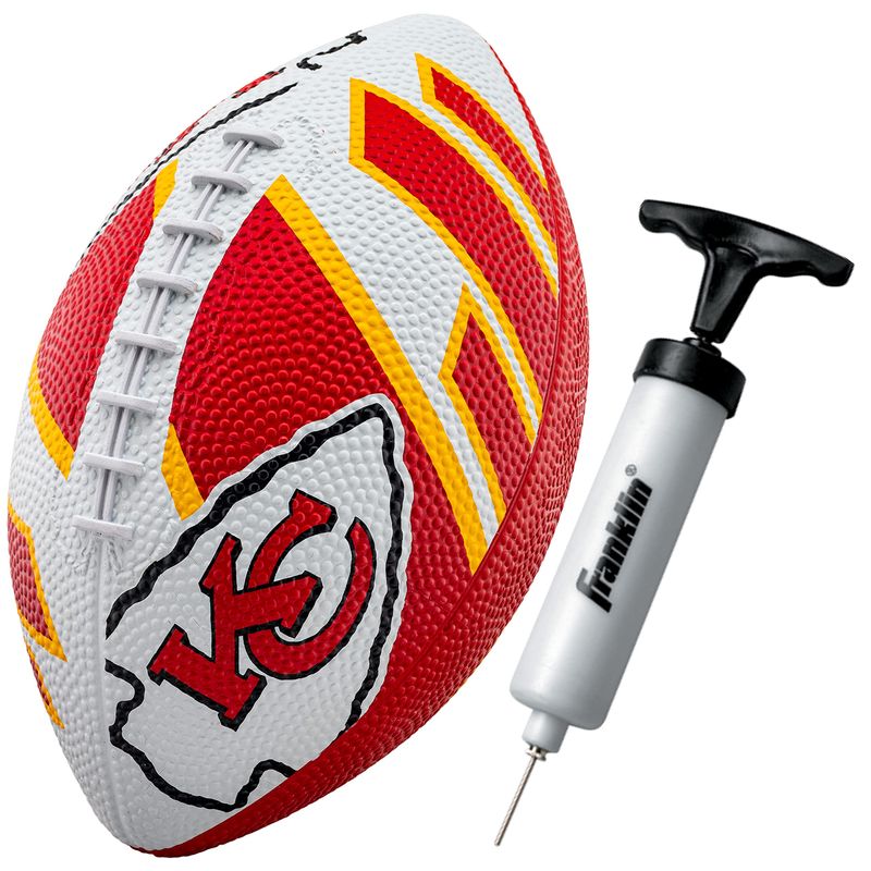 Franklin Sports NFL Kansas City Chiefs Football - Youth Football - Mini ...