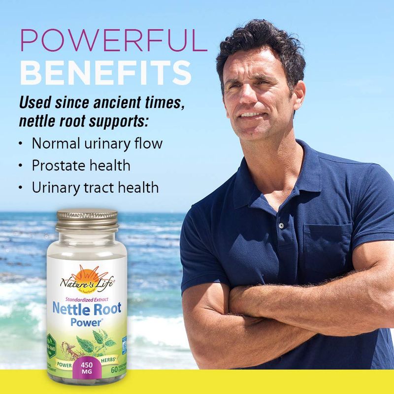 ZAND Nature's Life Nettle Root Power 450mg Herbal Supplement | Prostate ...