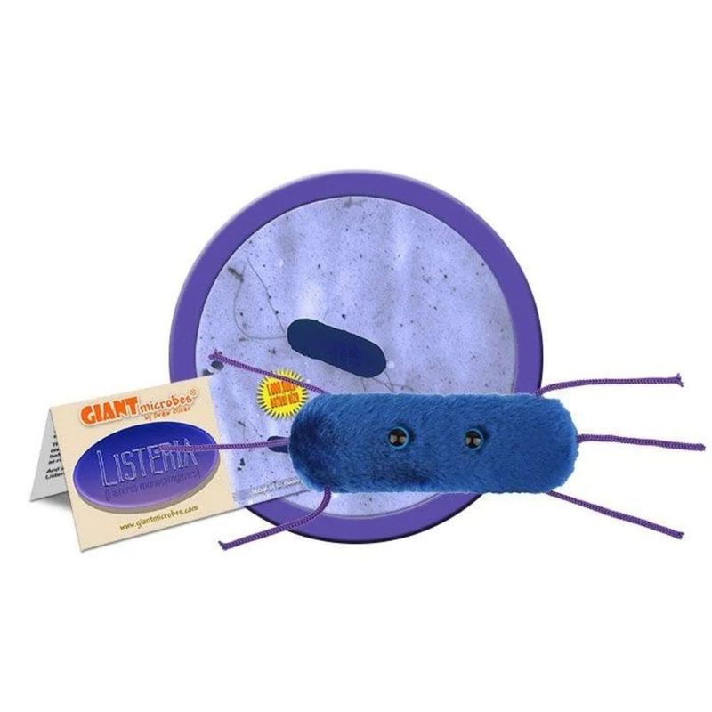 GIANTmicrobes Listeria Plush – Learn About Health, Bacteria and Food ...