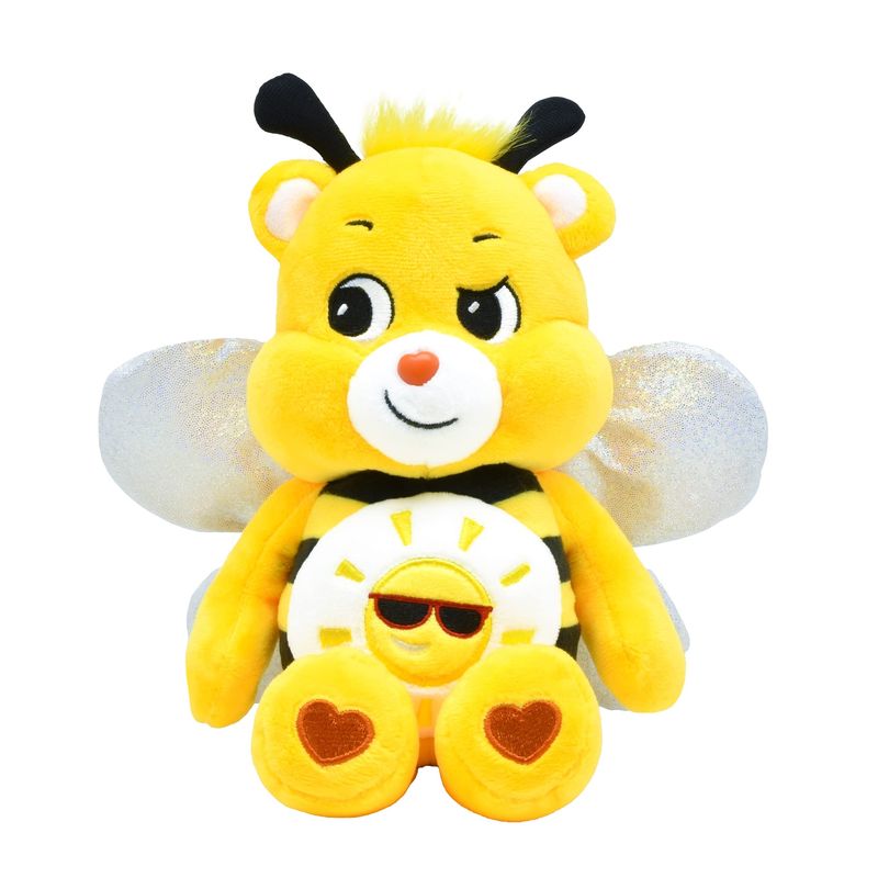 Care Bears | Bumble Bee Bear 22cm Bean Plush | Collectable Cute Plush ...