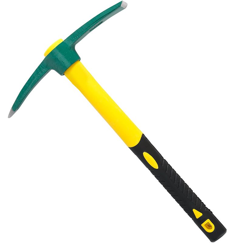 ZEONHEI Pick Mattock Hoe Heavy Duty, Gardening Hand Pick with 15 Inch ...