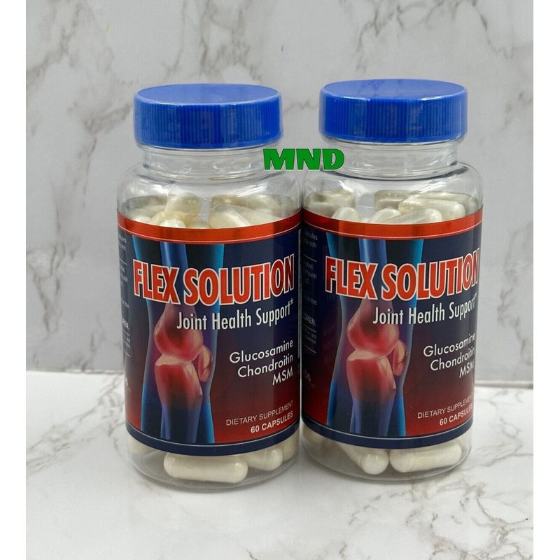 2 Flex Solution glucosamine Anti-Inflammatory Muscle Joint Relief ...