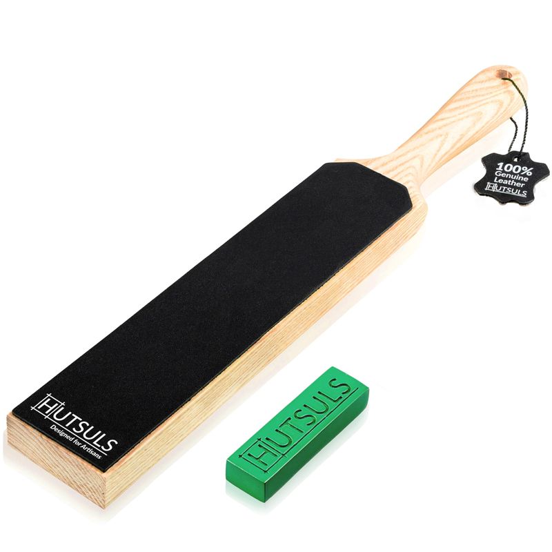 Hutsuls Double Sided Leather Strop Paddle Kit - Get Razor-Sharp Edges ...