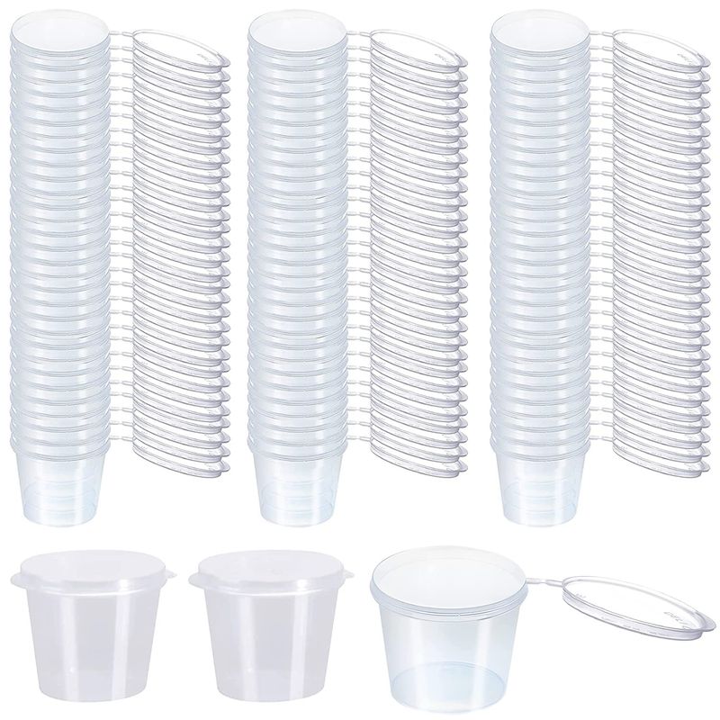 200 Piece Dressing Cups, PP Injection Molded Integrated Sauce Cups ...