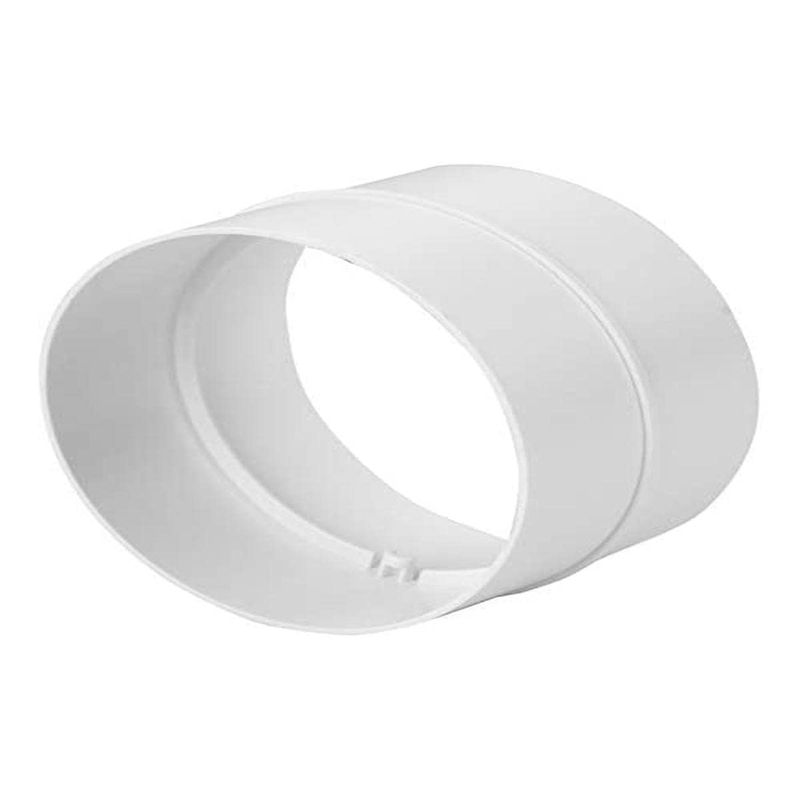 125mm / 5 Inch Duct Connector - Round PVC Ducting - Ventilation Pipe ...