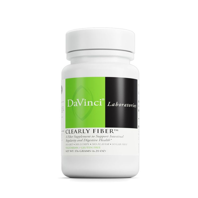 DAVINCI Labs Clearly Fiber - Supplement to Support Intestinal ...