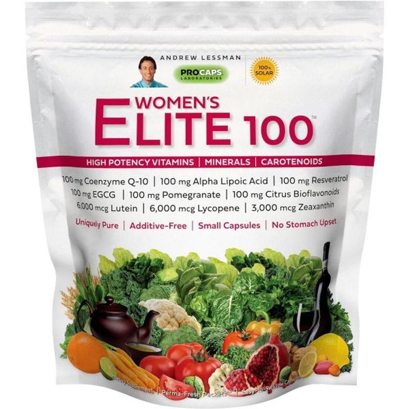ANDREW LESSMAN Multivitamin Elite 100 30 packets 40 Powerful Nutrients ...