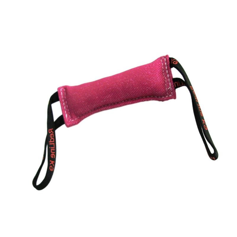 Redline K9 Bite Suit Tug Toy (3" x 10") 2 Handle (Pink) - EveryMarket