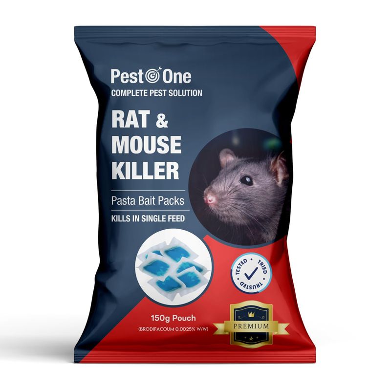 Pest O One Powerful Advanced Mice Mouse Rat Pasta Bait Single Feed ...