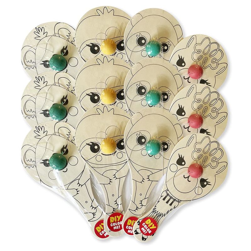 DIY Funny Face Paddle Ball - Bag of 12 - Online Marketplace - EveryMarket