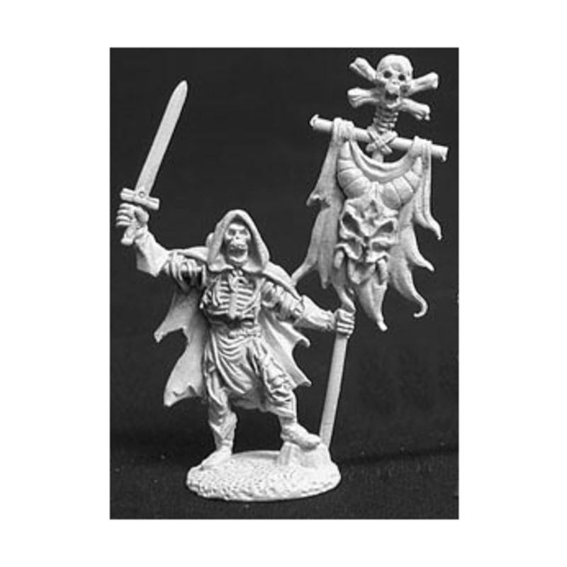 Reaper Miniatures Skeleton Std Bearer 02137 Dark Heaven Legends ...