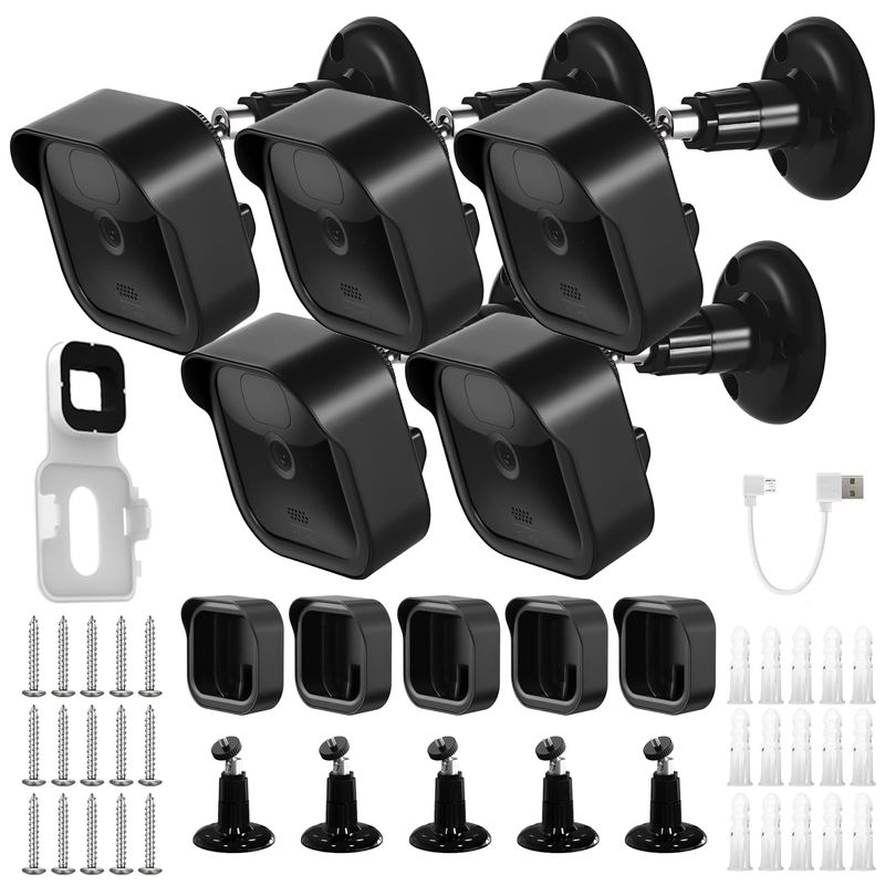 Pack of 5 Blink Outdoor Camera Wall Mount Bracket: Sporgo 360 ...