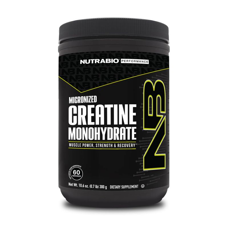 NutraBio Creatine Monohydrate Supplement, Unflavored, (300 g ...