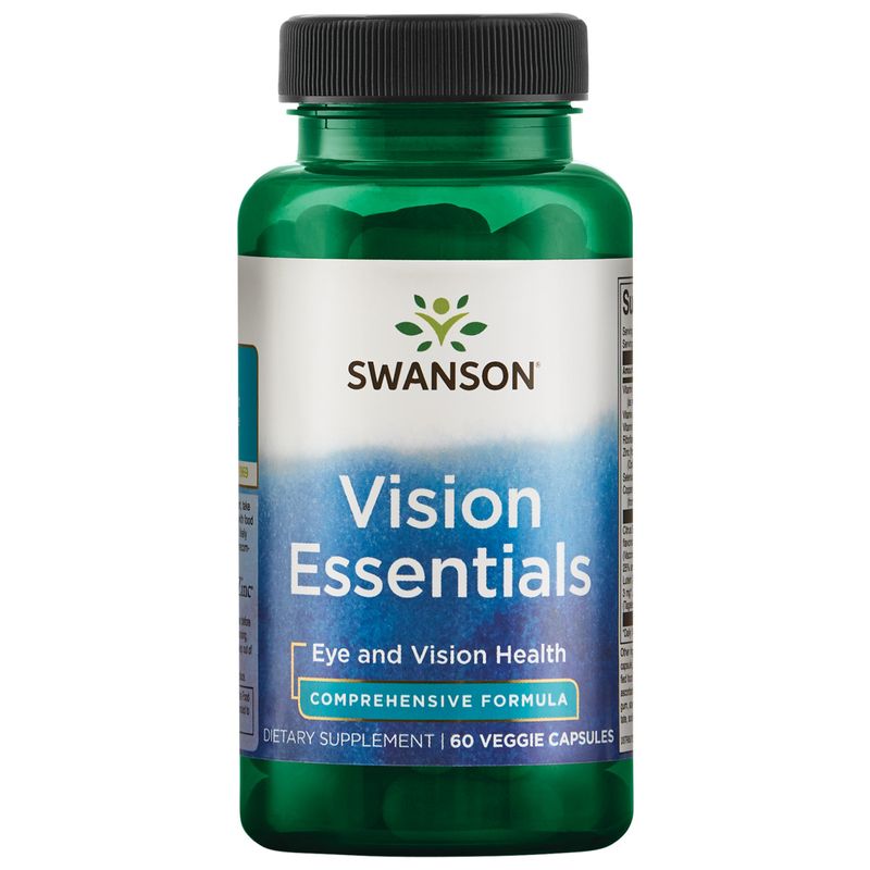 Swanson Vision Essentials 60 Veggie Capsules - Online Marketplace ...