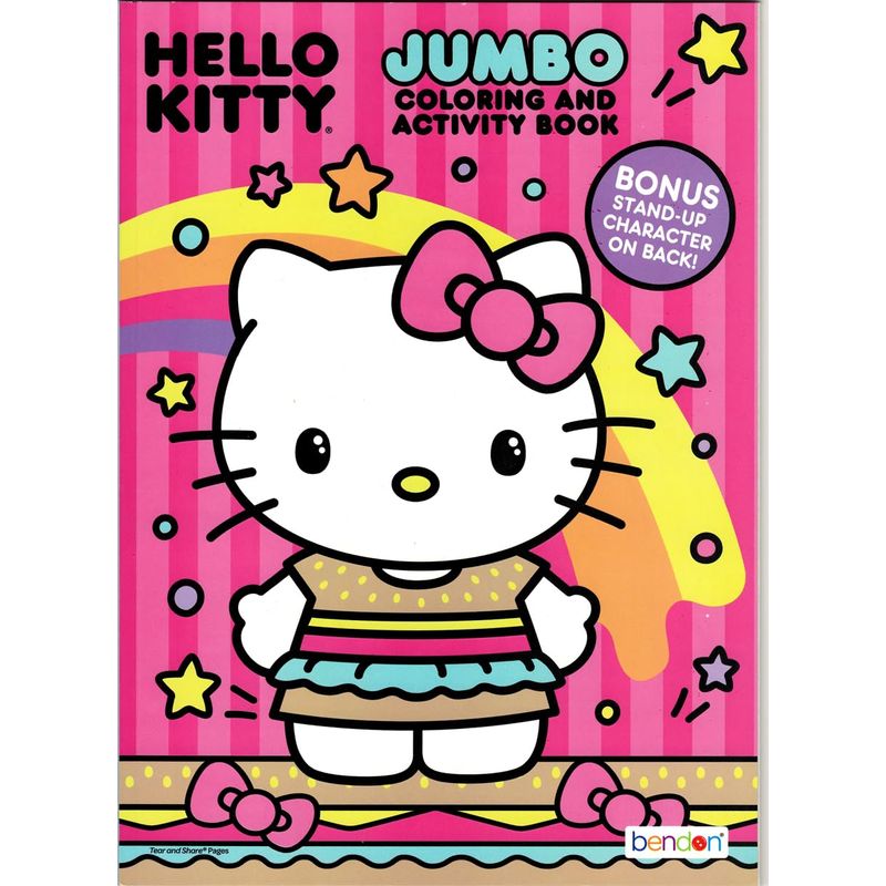 Hello Kitty Coloring Books and Sticker Super Bundle Set for Kids ...
