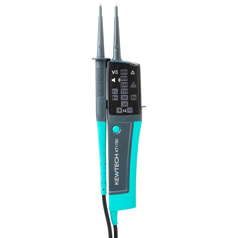 Kewtech KT1780 2-Pole Voltage Detector & Continuity Tester With LED ...