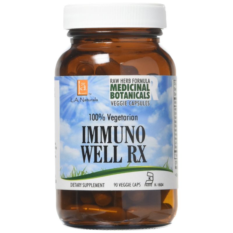 L A NATURALS Immuno Well Rx Raw Formula 90 Vgc, 0.02 Pound - Online ...