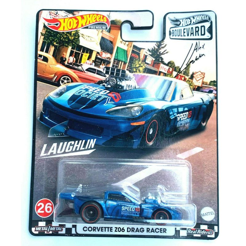 Hotwheels Boulevard Corvette Z06 Drag Racer [Blue] - Premium 1:64 Scale - Online Marketplace ...