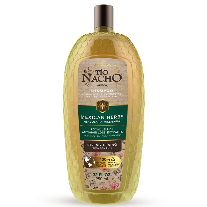 Tio Nacho Mexican Herbs Shampoo, Strengthening, Anti Hair Loss & Anti ...