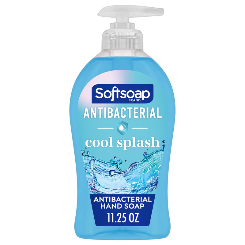 Softsoap Clean & Protect Antibacterial Liquid Hand Soap, Cool Splash ...